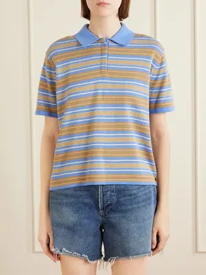 Guest In Residence Lightweight Striped T-shirt