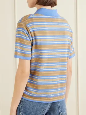 Guest In Residence Lightweight Striped T-shirt