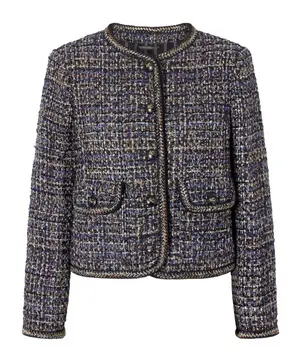 Etro Crew Neck Long-sleeve Coat - No