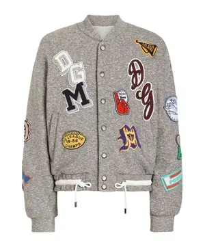 Dolce & Gabbana Bomber Jacket - Grey