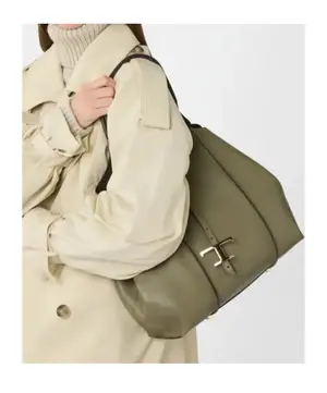 TOD'S T Timeless Shopping Bag In Leather Medium