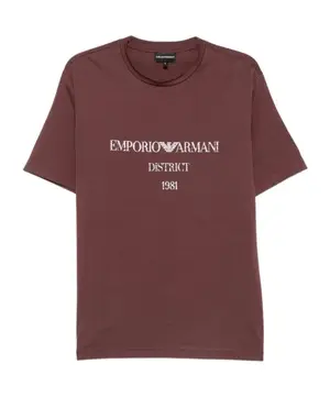 Emporio Armani Crew-neck T-shirt - Red
