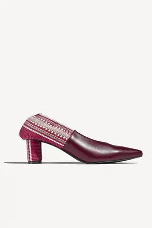 AMAMBAIH Ana Pumps - Wine