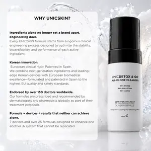 UNICSKIN Unicdetox & Go All-in-one Foaming Cleanser