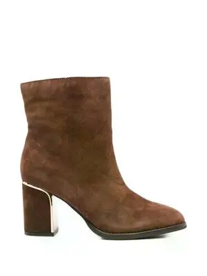 ALMA EN PENA Suede Ankle Boots - Brown