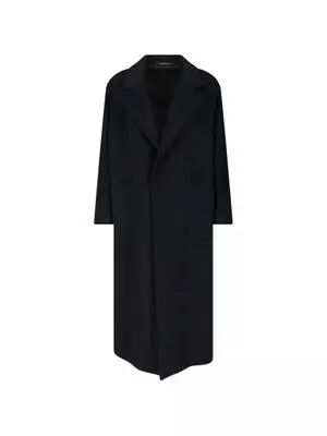 Tagliatore Belted Cashmere Coat