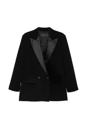 Max Mara Double-breasted Peak-lapel Blazer
