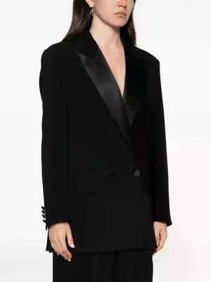 Max Mara Double-breasted Peak-lapel Blazer