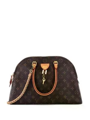 LOUIS VUITTON Moon Alma Bag Monogram Canvas Satchel