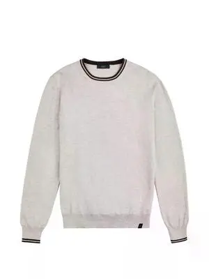 FAY Elbow-patch Tipped-trim Sweater