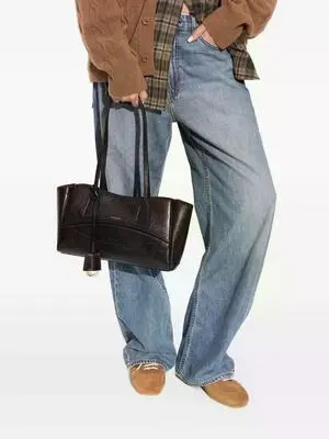 HIDESINS Small Shopper Shoulder Bag - Brown
