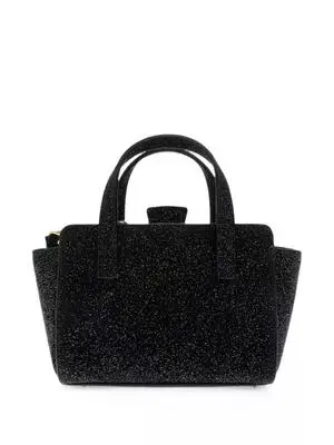 HIDESINS Mini Flap Glittered Leather Shoulder Bag