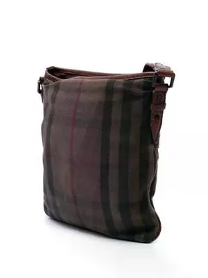 Burberry 2000-2017 Exploded Check Cotton Crossbody Bag