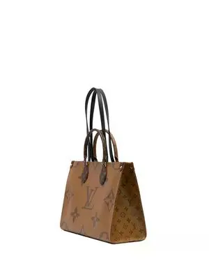 LOUIS VUITTON 2020 Monogram Reverse Giant Onthego Mm Satchel
