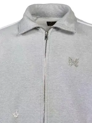 Needles Damaged Cotton-jersey Track Jacket
