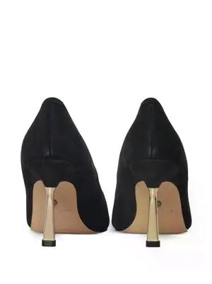 Kurt Geiger Pointed-toe Suede Pumps - Black