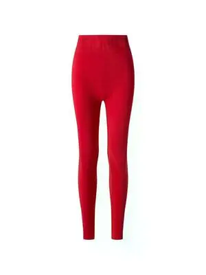 Perfect Moment Seamless Thermal Leggings - Red