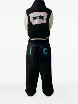 ICECREAM Logo-patch Varsity Jacket