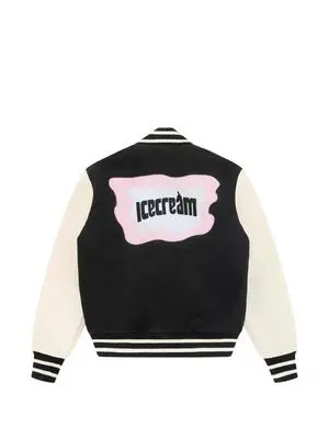 ICECREAM Logo-patch Varsity Jacket
