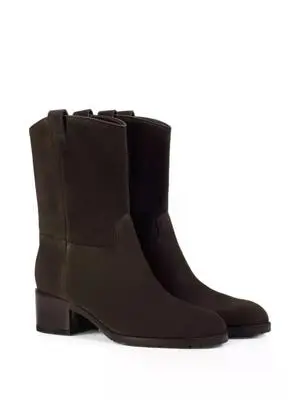 DOUCAL'S Suede Pull-tab Boots