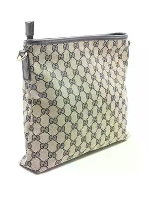 Gucci 2000-2015 Gg Canvas Web Crossbody Bag