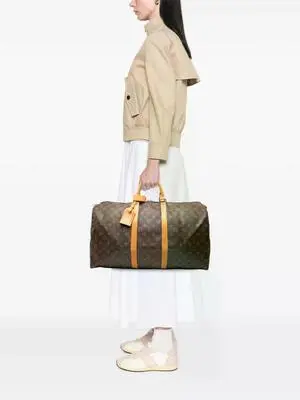 LOUIS VUITTON 1995 Monogram Keepall 55 Travel Bag