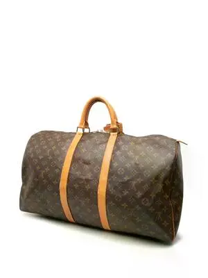 LOUIS VUITTON 1995 Monogram Keepall 55 Travel Bag