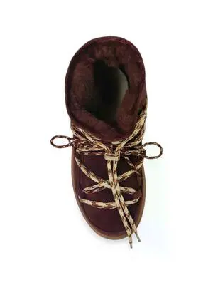 Inuikii Suede Double Tie Snow Boots