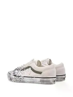 VANS Old Skool Paint-splatter Sneakers - Neutrals