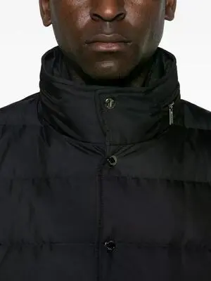 MOORER Quilted High-neck Jacket