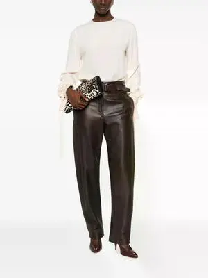 Alberta Ferretti Crew-neck Blouse