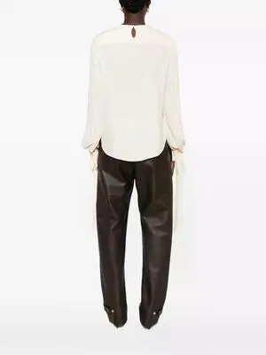 Alberta Ferretti Crew-neck Blouse