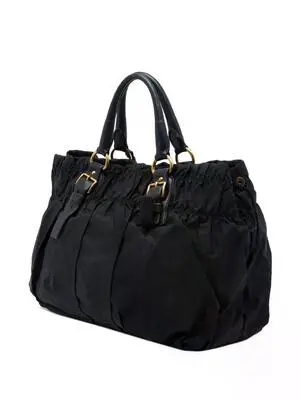 Prada 2010-2026 Tessuto Gaufre Tote Bag