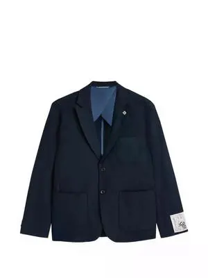 Scotch & Soda Pierce Herringbone Blazer