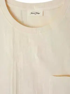 American Vintage Chest-pocket Cotton T-shirt