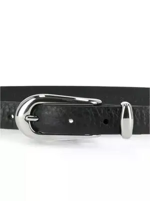 Orciani Grained Leather Belt