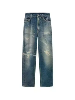 JUCCA Distressed Faded Jeans