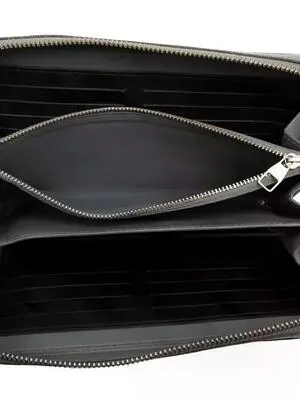 LOUIS VUITTON 2017 Damier Infini Zippy Wallet Xl Long Wallets