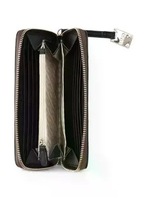Liu Jo Monogram-print Studded Wallet