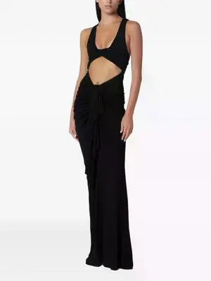Christopher Esber Vivenda Cut-out Draped Dress