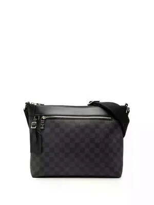 LOUIS VUITTON 2019 Damier Graphite Mick Pm Crossbody Bag - Black