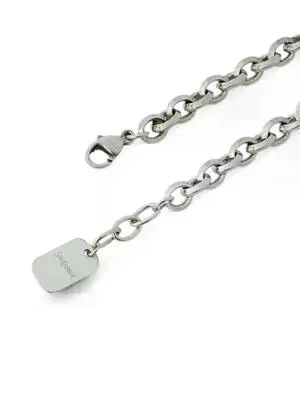 Saint Laurent Logo-pendant Chain Bracelet