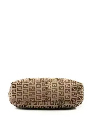 Fendi 2000-2010 Zucchino Canvas Shoulder Bag