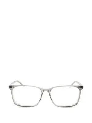Hugo Rectangle-frame Glasses - Grey