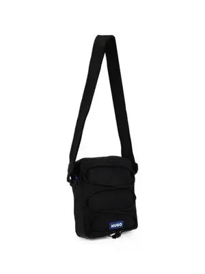 Hugo Bungee-cord Logo-patch Messenger Bag