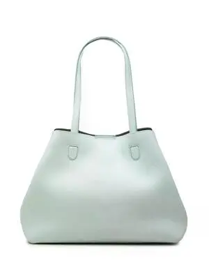 Dior 2017 Medium Calfskin Blossom Tote Bag - Green