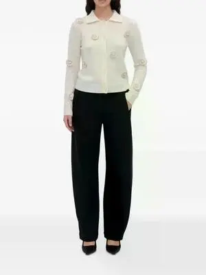Stine Goya Pleated Wide-leg Trousers
