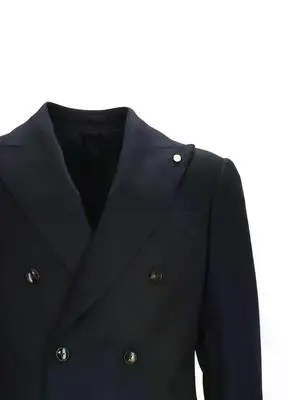 LUIGI BIANCHI Double-breasted Drop 7 Suit