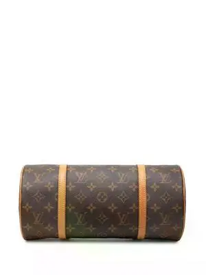 LOUIS VUITTON 2003 Monogram Papillon 30 Handbag - Brown