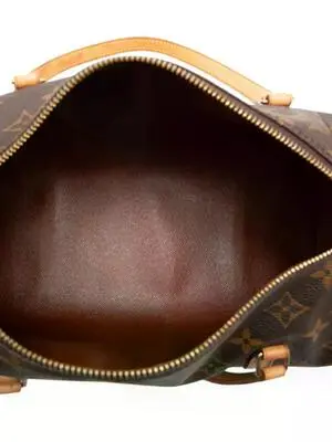 LOUIS VUITTON 2003 Monogram Papillon 30 Handbag - Brown